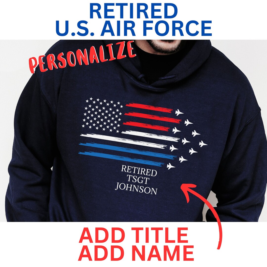 US Air Force Retired, USAF Retired, Retired Air Force Gifts, Retired ...