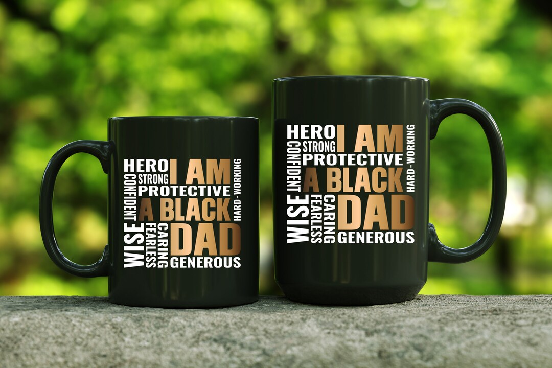 BLACK Dad GIFT, Birthday Gift for Black Dad, Gift for Father's Day ...