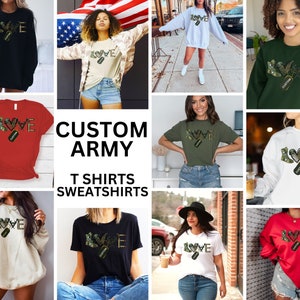 ARMY GIRLFRIEND, Army Personalized, Army Girlfriend Shirt, Army Custom ...
