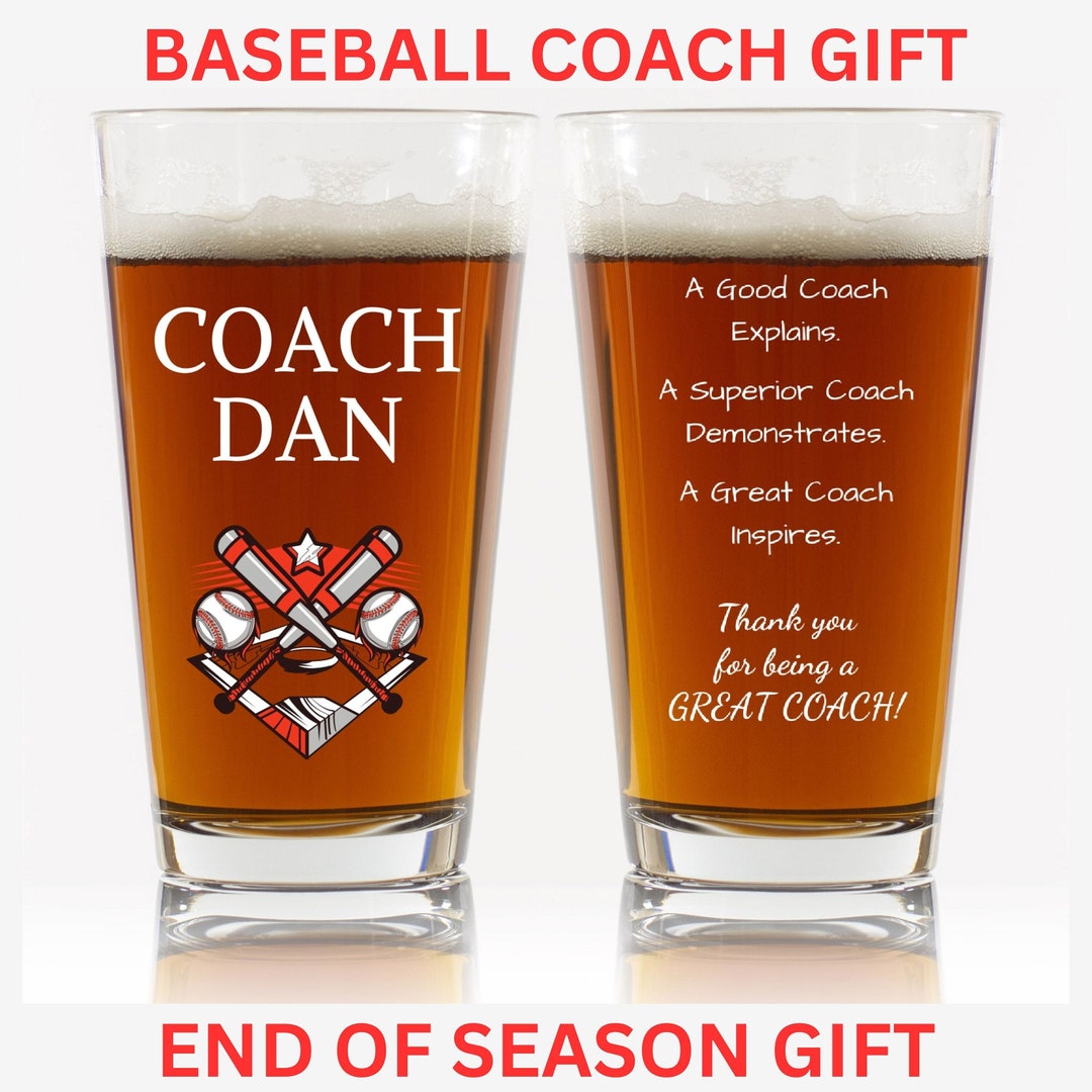 Gift for Baseball Coach Gift for End of Season Baseball Coach Gift ...