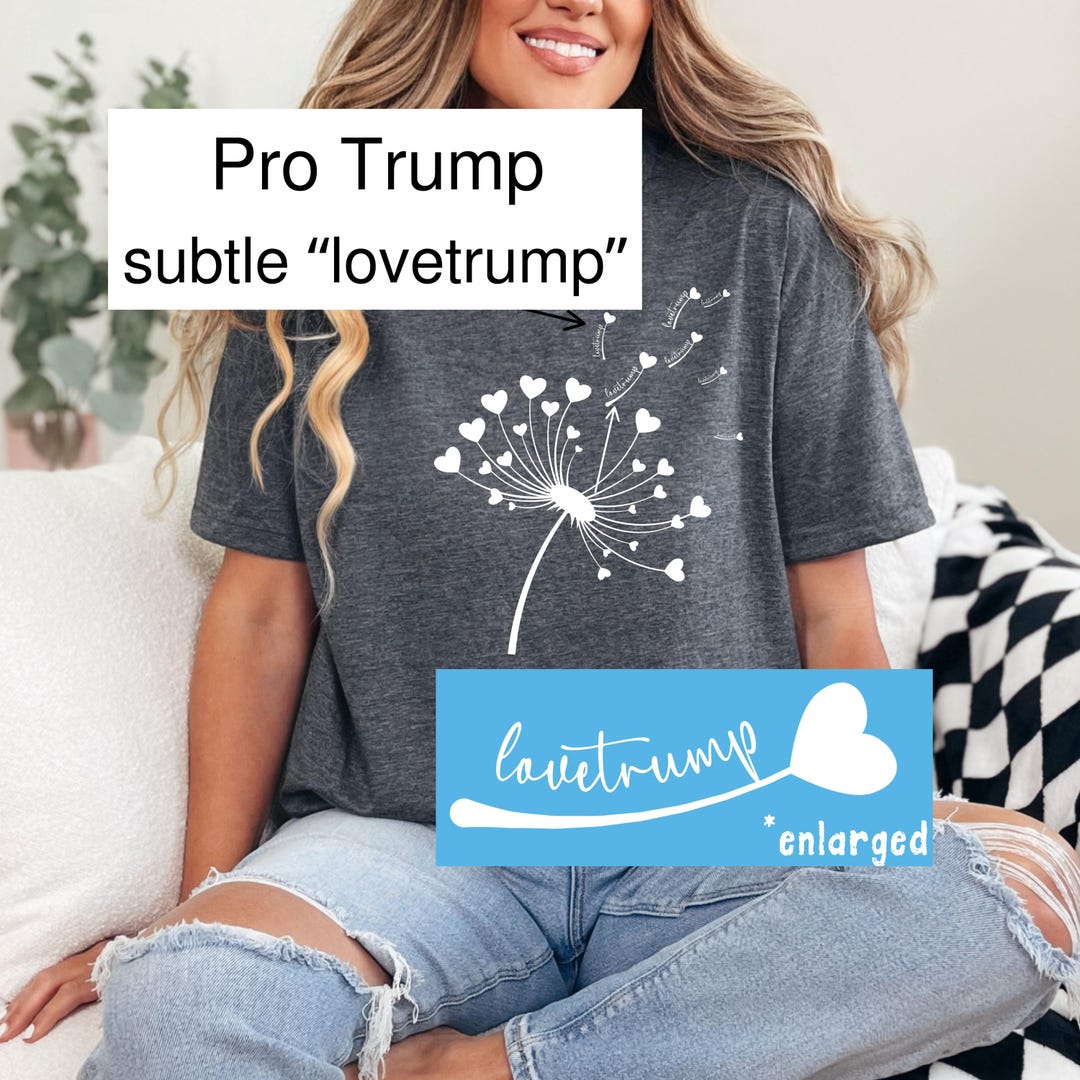 Subtle Pro Trump Shirt,pro Trump Gift,subtle Pro-trump Tee,pro Trump T ...
