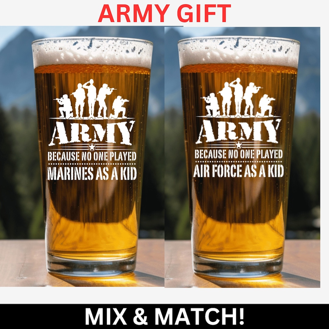 Army Because No One Played Navy as a Kid Gift for Veteran Gift for Army ...