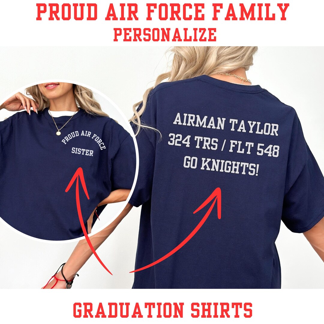 Air Force Family Shirts,air Force Shirts for Graduation,air Force ...