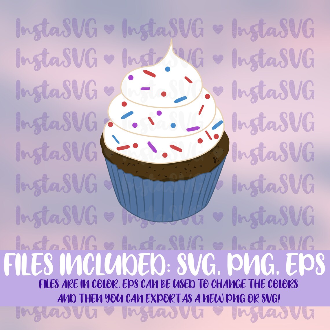 Cute Birthday Cupcake SVG Cupcake PNG Cupcake Cricut Print - Etsy