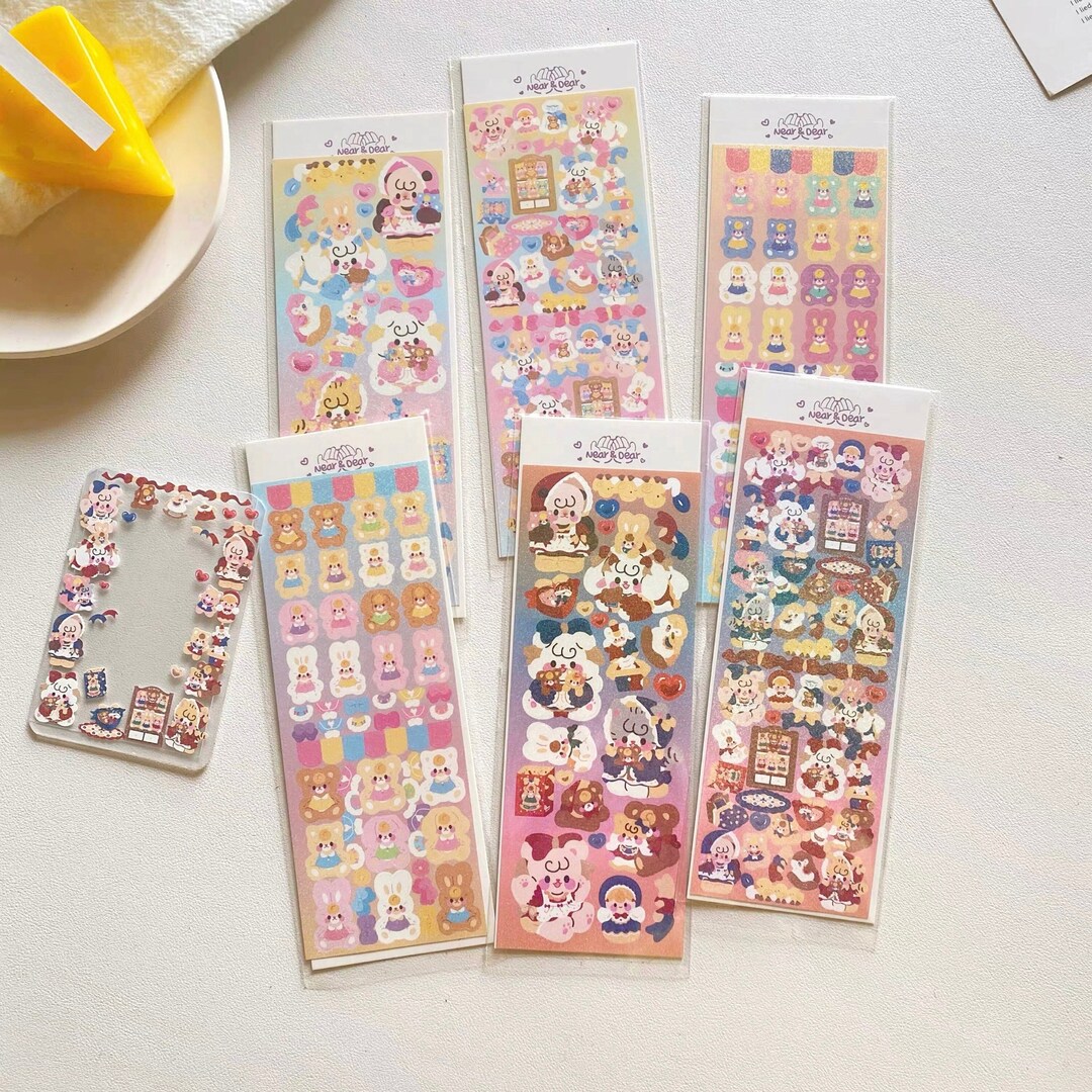 Kpop Polco Deco Stickers, Kawaii Sticker, Journal, Planner, Craft, Top ...