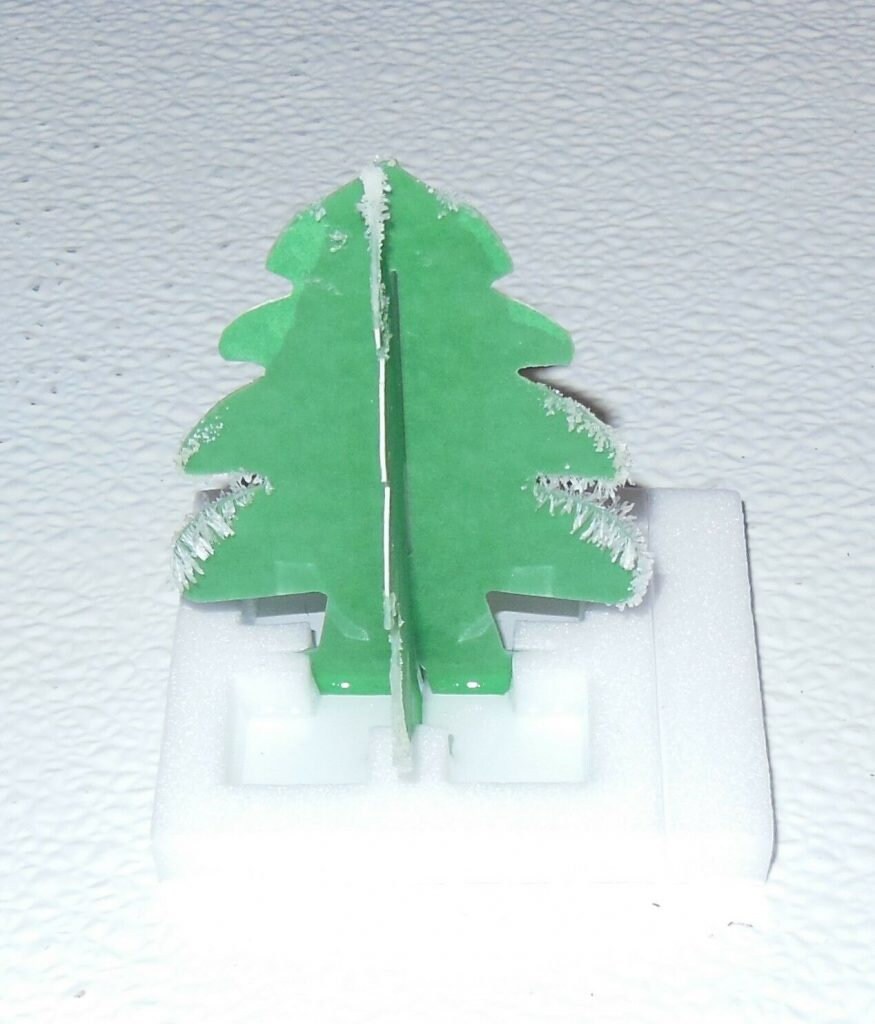 White 4 Inch Crystal Growing Tree - Christmas Tree - Etsy