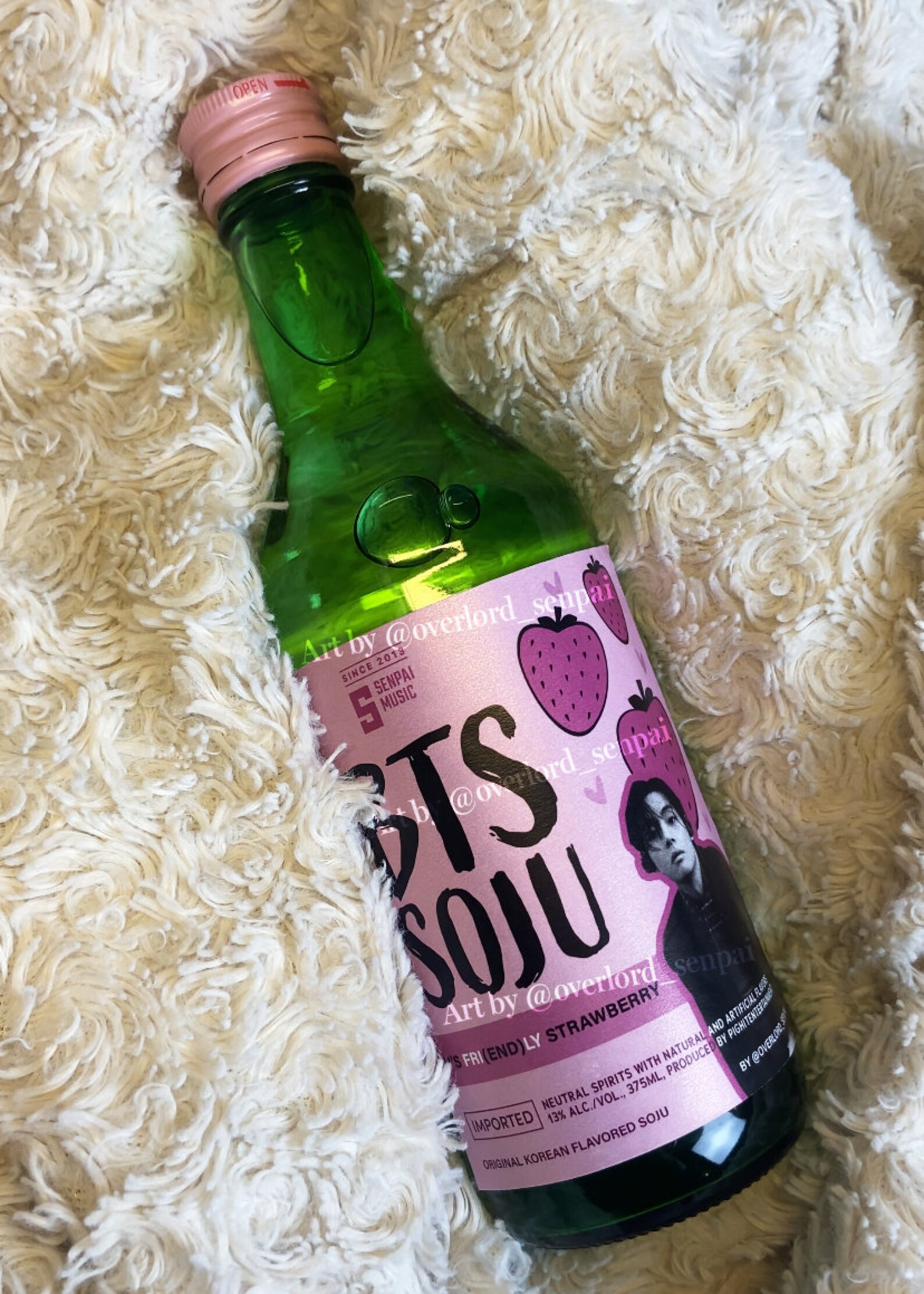 Taehyung Fri(ends) SOJU Bottle Sticker Label Downloadable Printable DIY ...