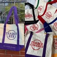 Jungkook BTS Tote Bags, Korean Kpop BTS Inspired Kpop Merch Bts Army ...