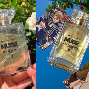 Jimin MUSE PERFUME BOTTLE 방탄소년단 박지민 / Gift for Bangtan Army Fan ...
