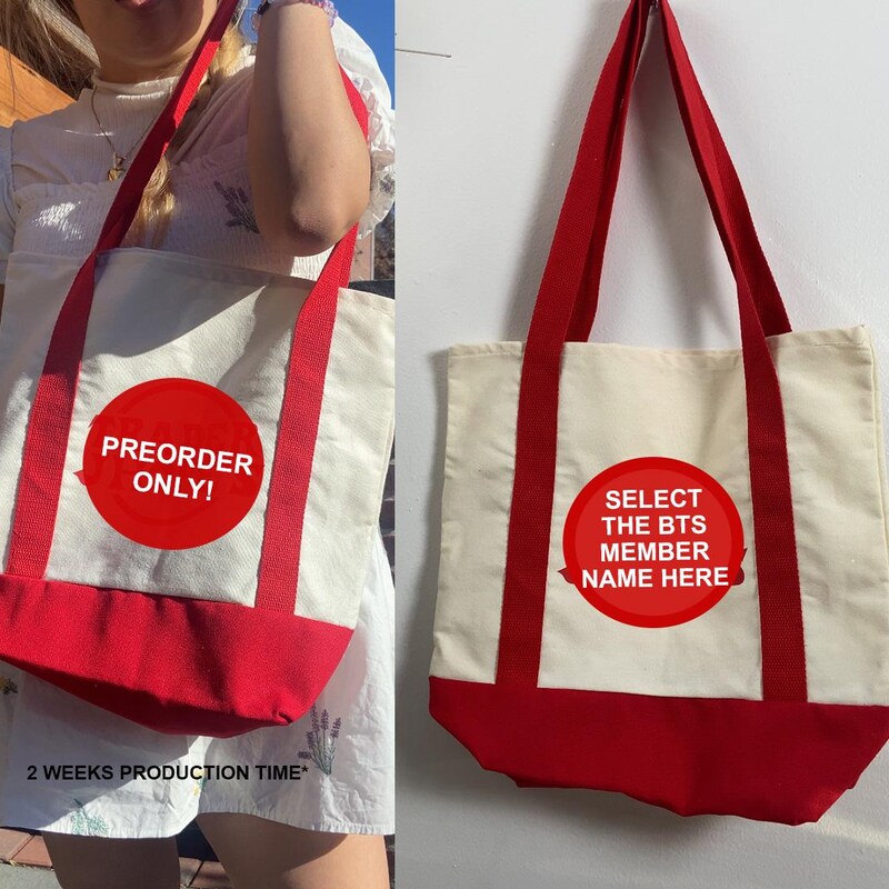 Bts Bag - Etsy