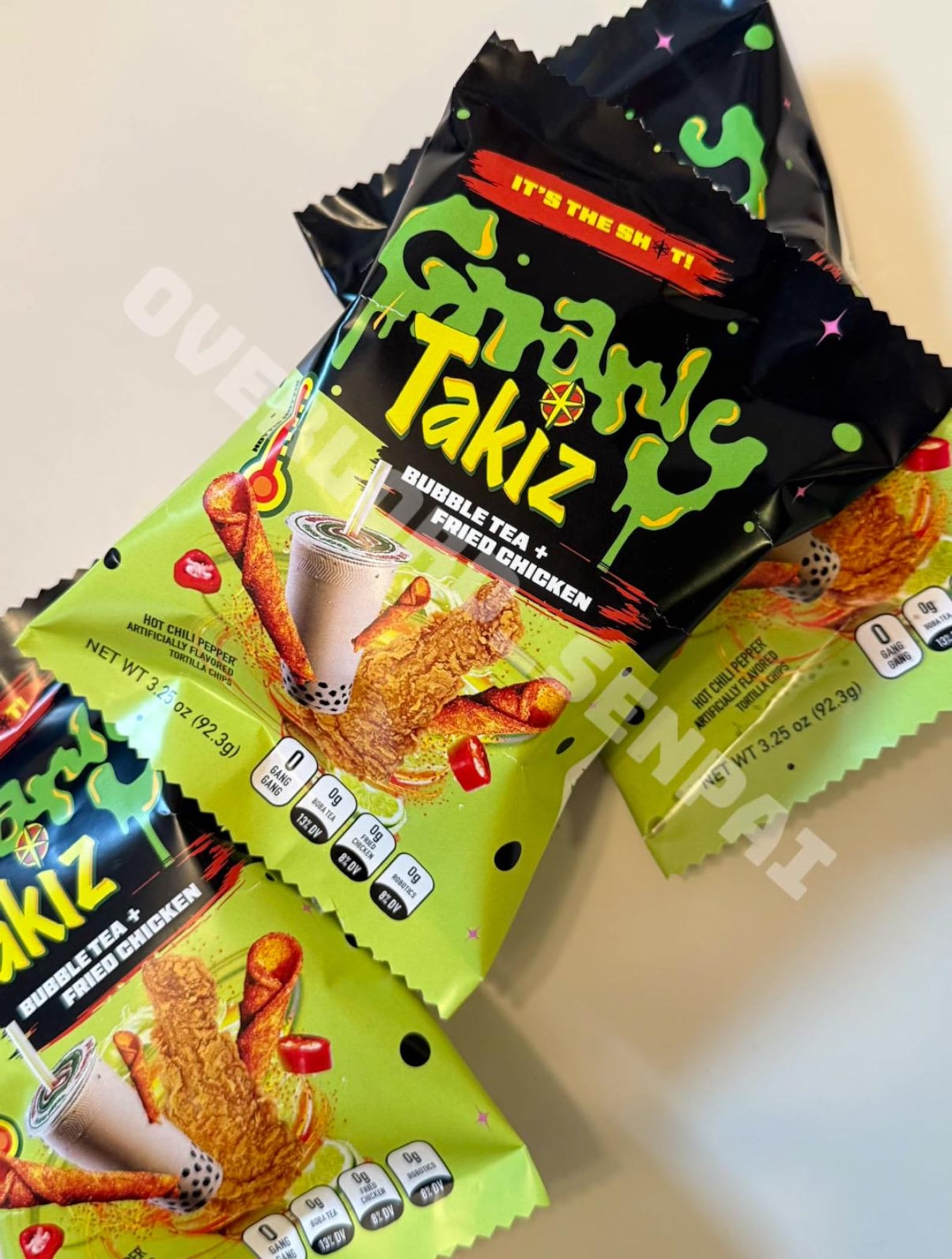 GNARLY TAKIS Chip Bag | Custom Kpop Taki Chip Snack Bag for Parties ...