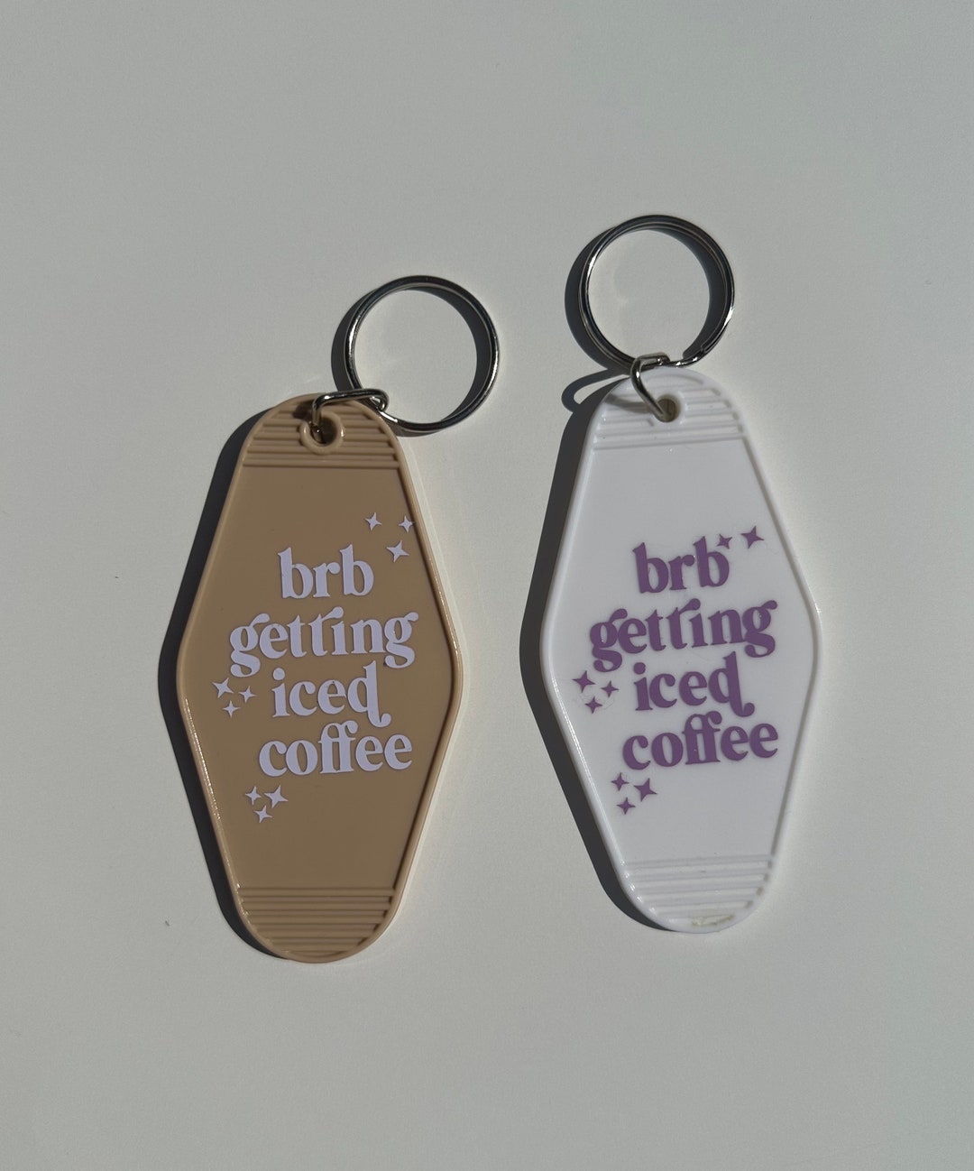 Retro Motel Key Chain,pink Glitter,valentine's Day Keychain,cute ...