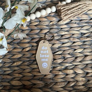 Retro Motel Key Chain,free Gift,pink Glitter,mothers Day Keychain,cute ...