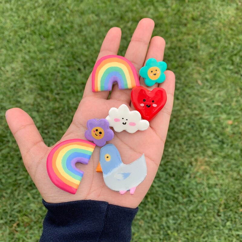 Clay Pins - Etsy