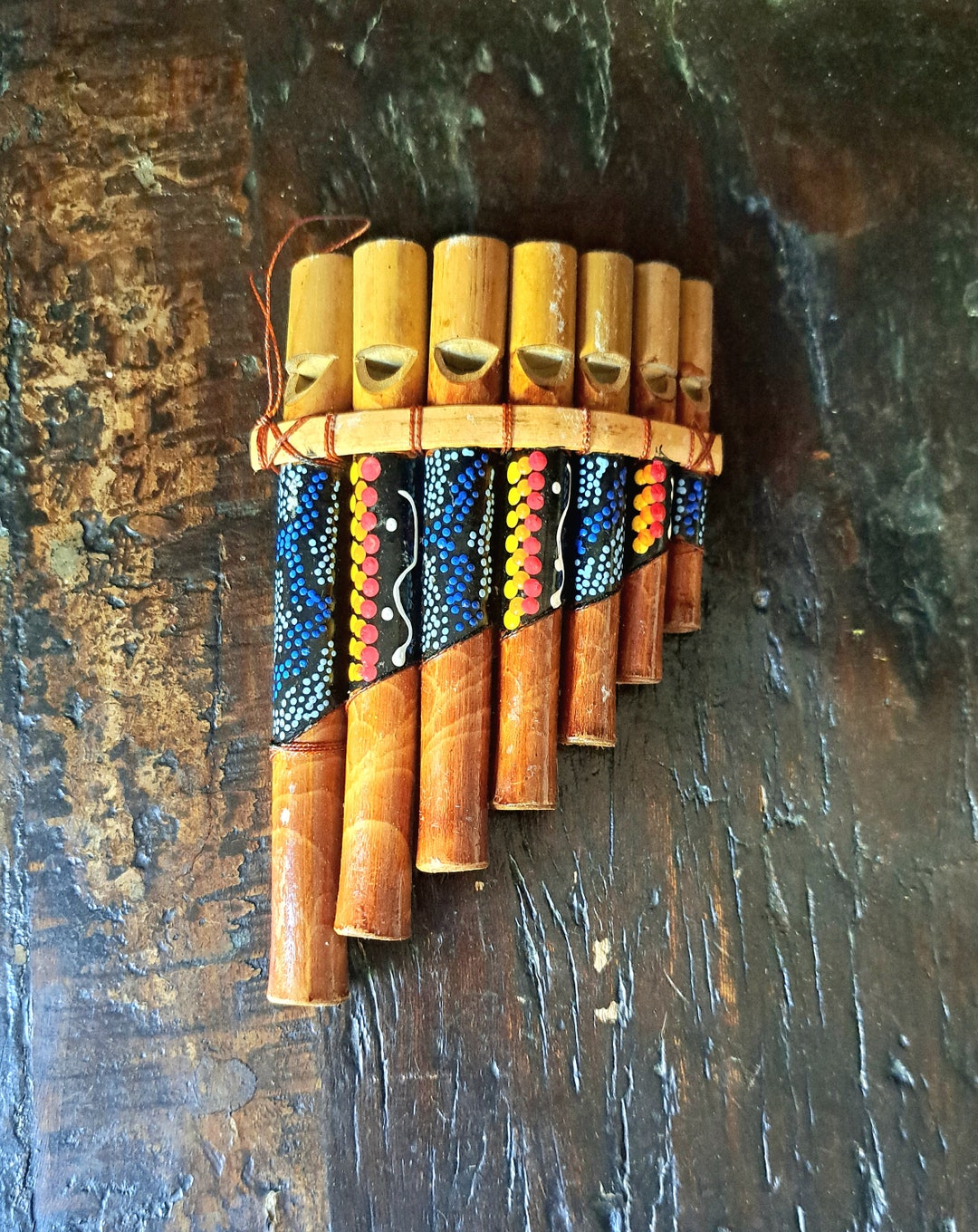 Handcrafted Bamboo Pan Flute - Etsy