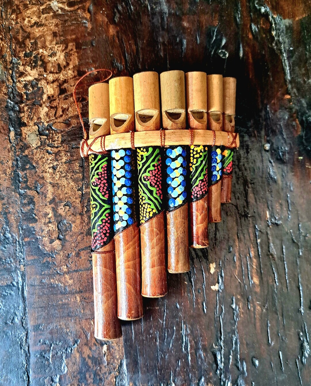 Handcrafted Bamboo Pan Flute - Etsy