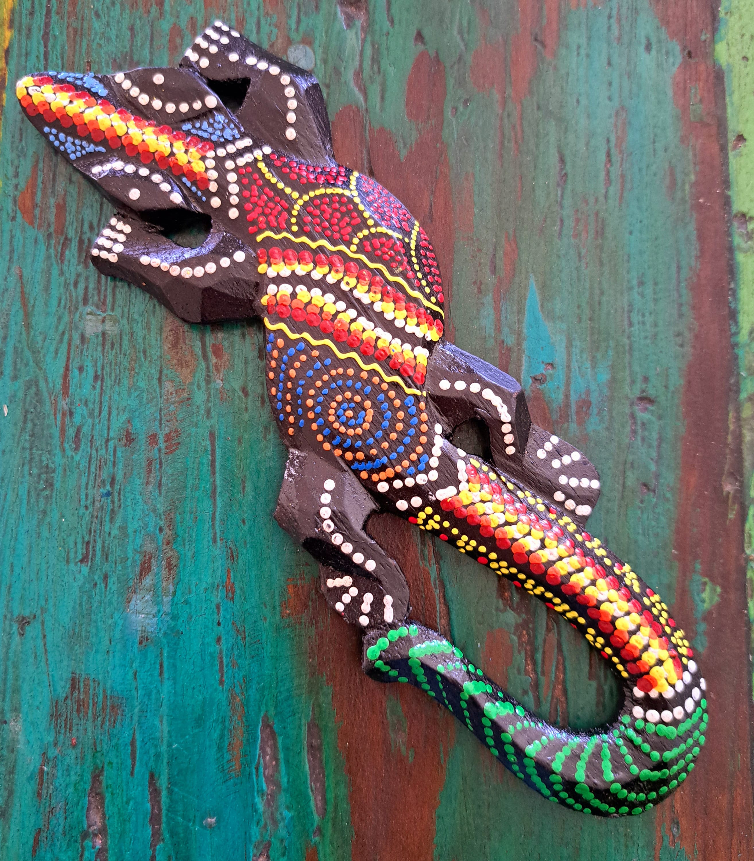 Aboriginal Art Animals Lizard