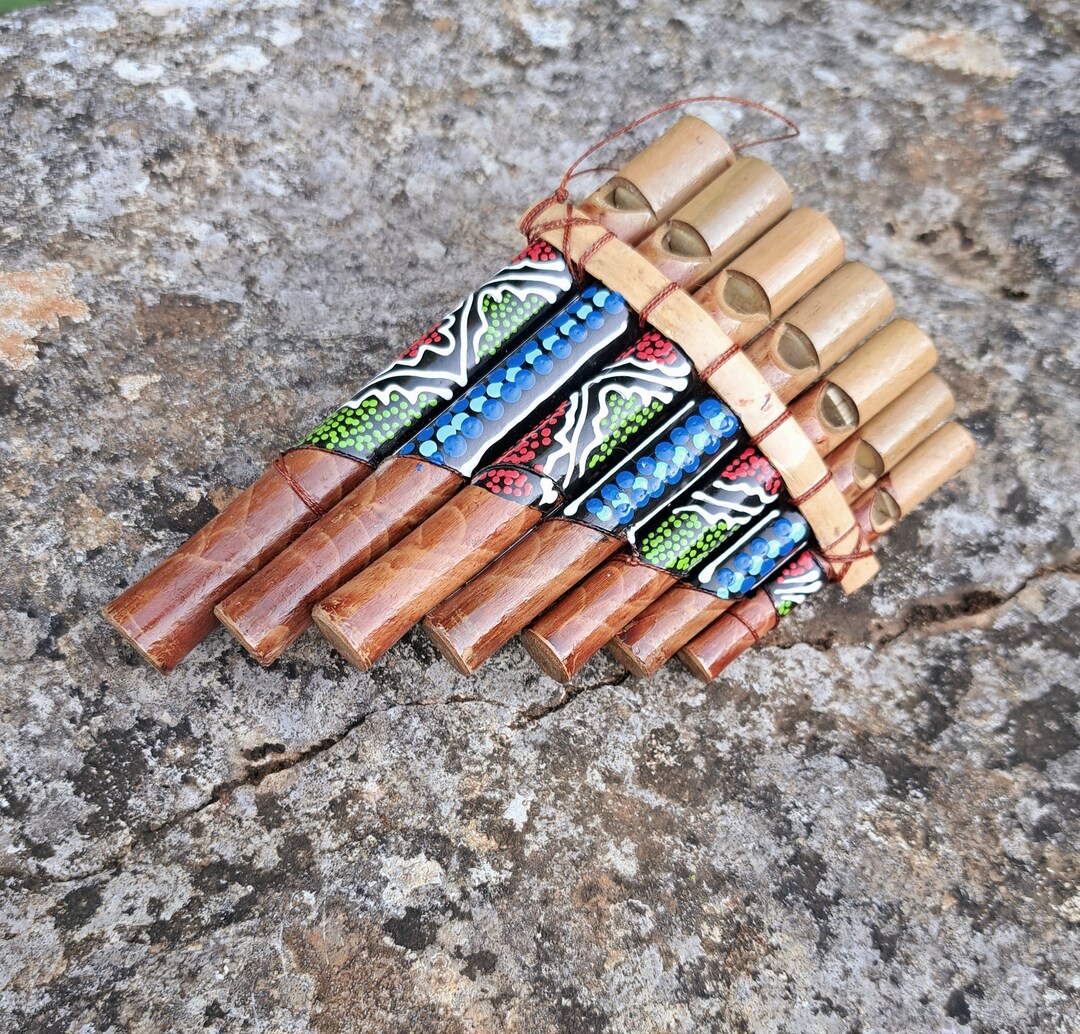 Handcrafted Bamboo Pan Flute - Etsy