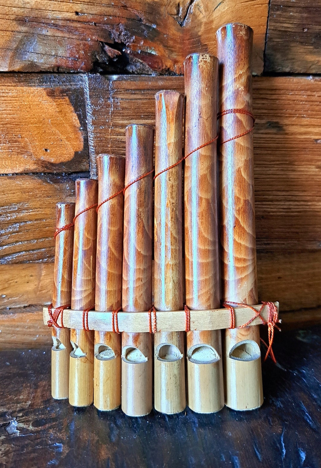 Handcrafted Bamboo Pan Flute - Etsy