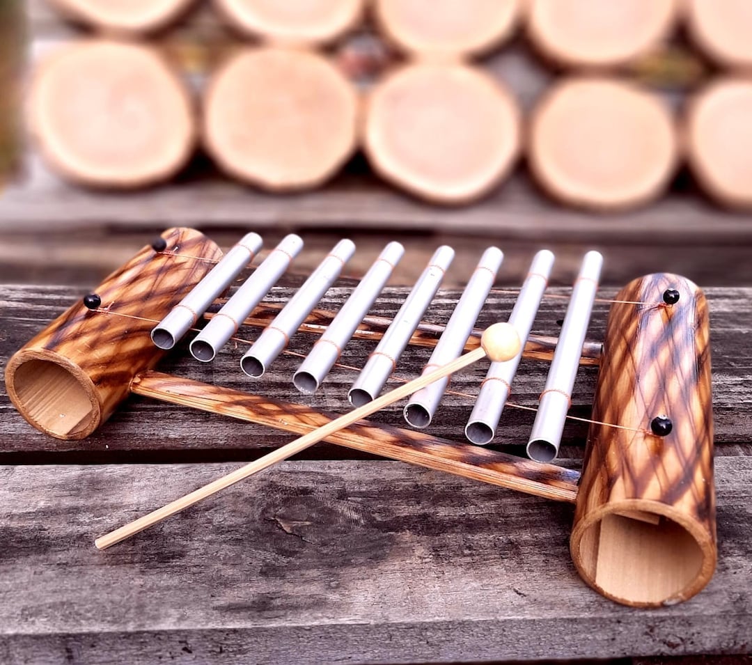 Handmade Bamboo Xylophone - Etsy
