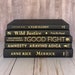 Pretty Black Books Bookshelf Styling - Etsy