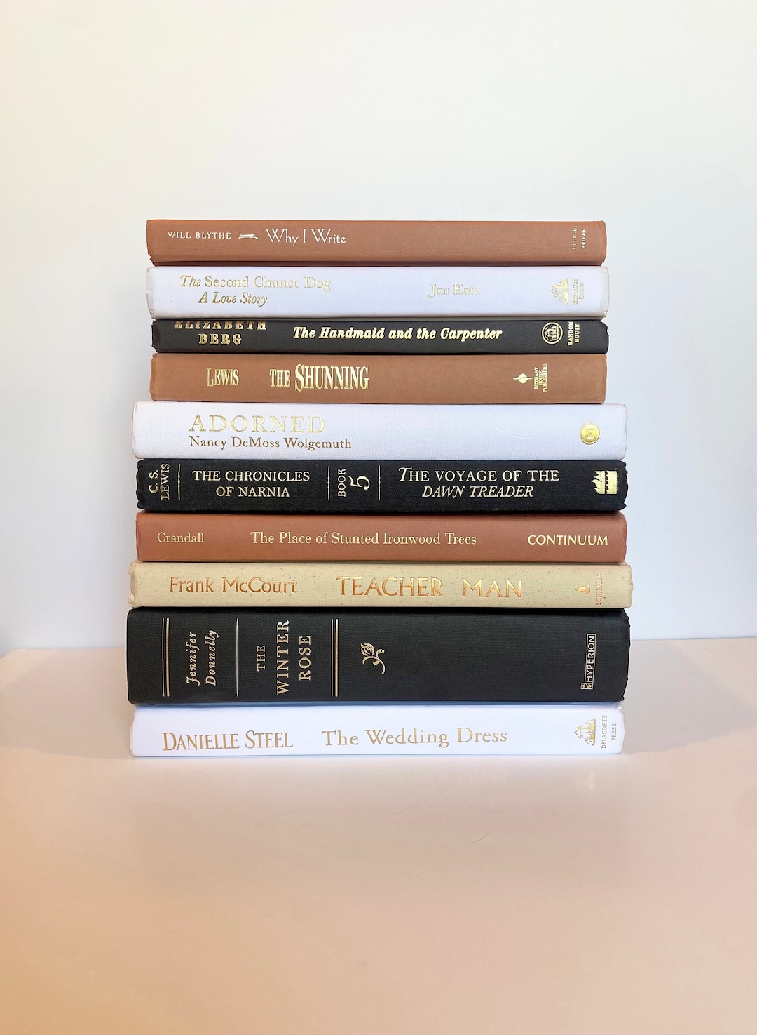 Staging Book Modern Farmhouse Decor Book Bundle Shabby Chic Style ...