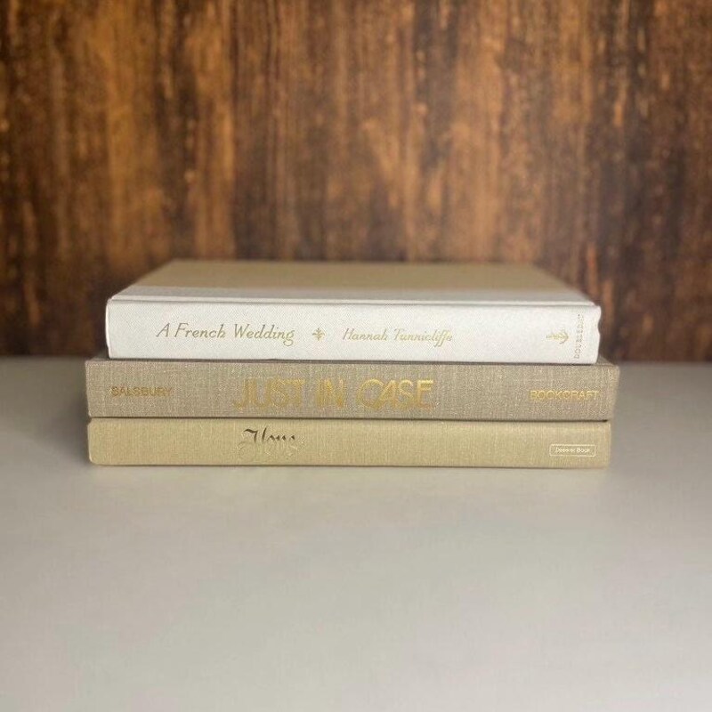 Designer Decorative Books - Etsy