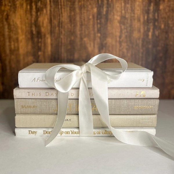 Decorative Book Stack - Etsy