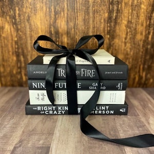 Classy Decorative Book Stack Home Styling Accents Theme Party ...