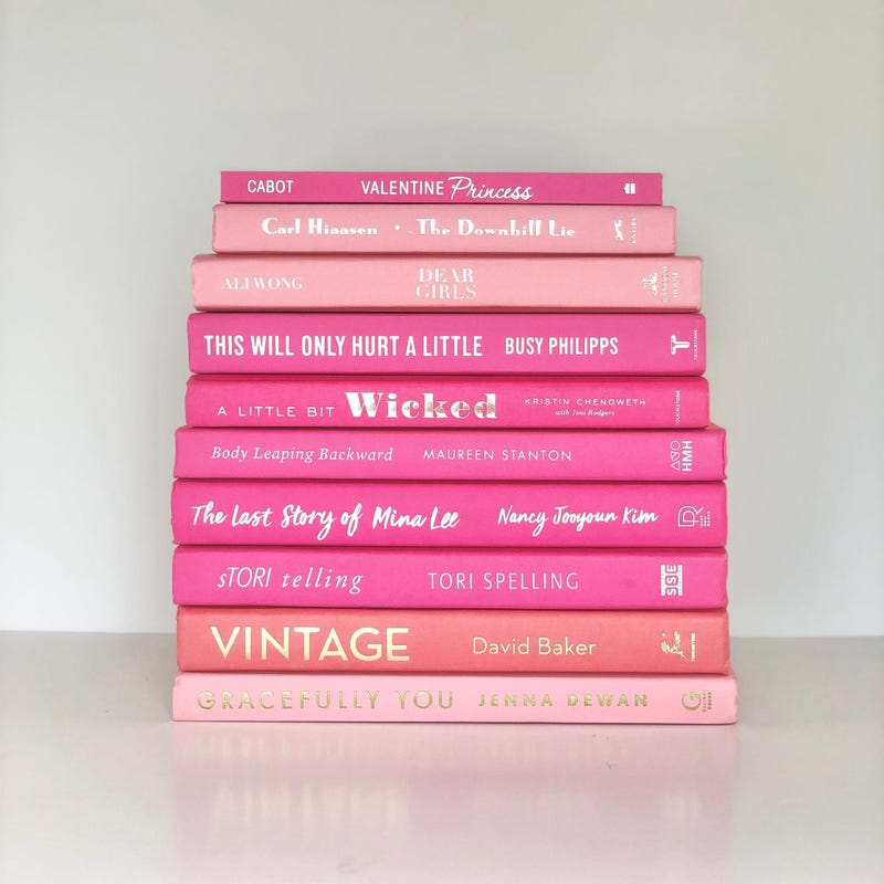 Designer Books Decor - Etsy