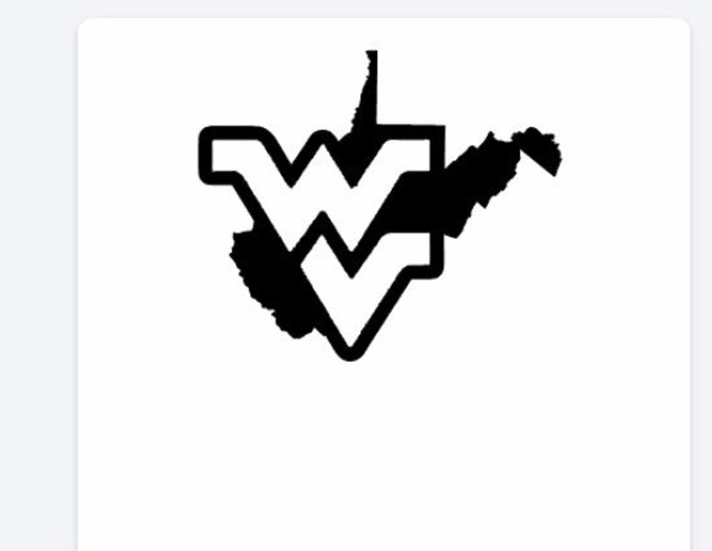 WV Mountaineer Decal Flying WVU Mountain Mama Country - Etsy
