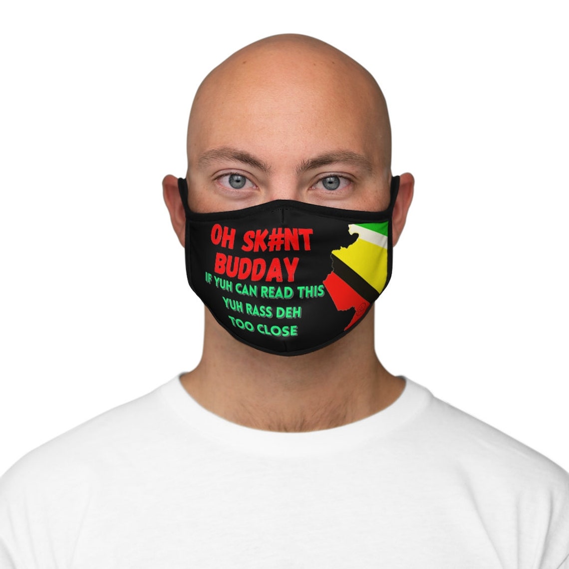 Oh SKUNT Budday Guyanese Face Mask - Etsy