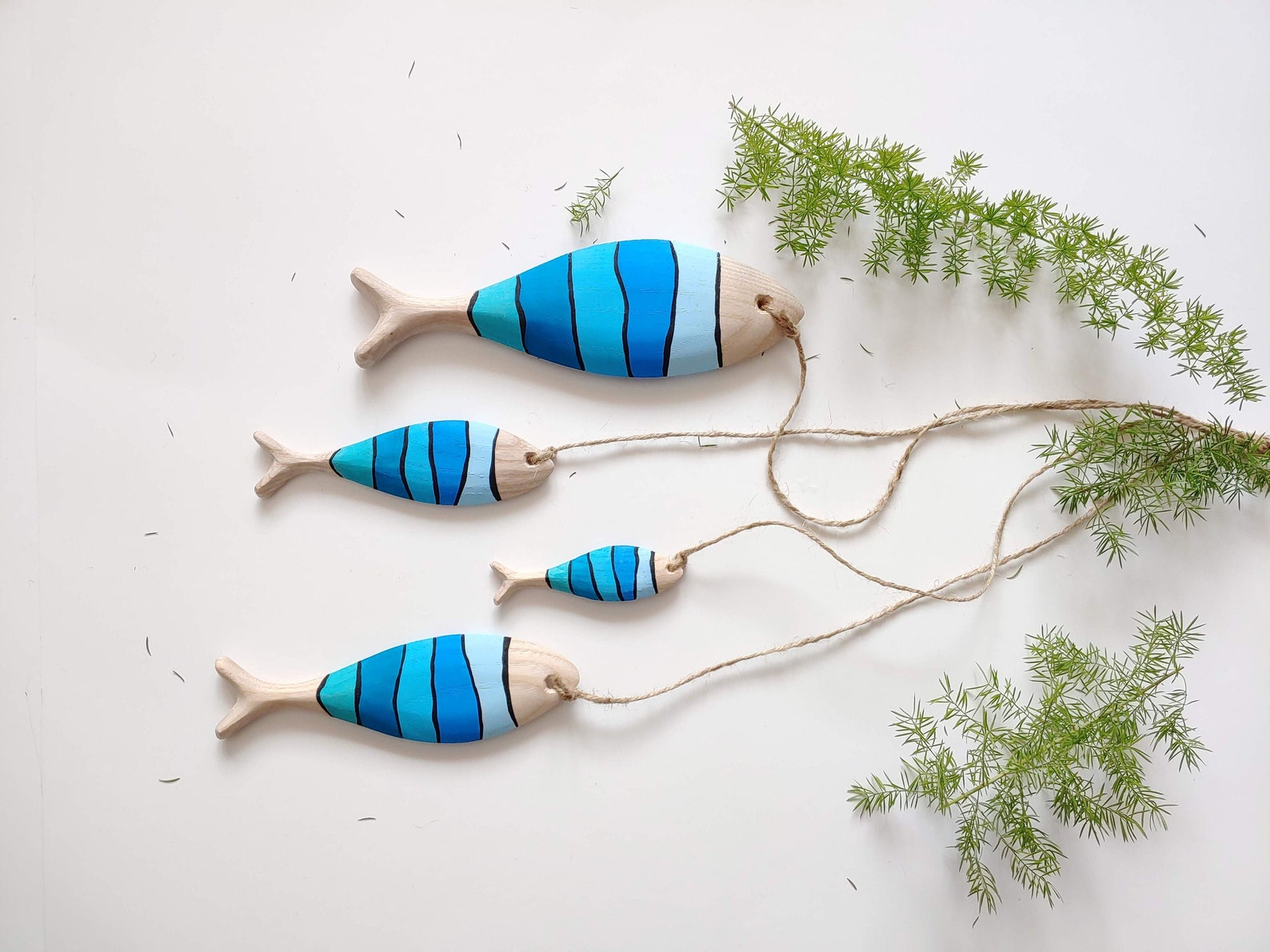 Wood Fish Decorationfish Art Wall Decor Wooden Fish Wall - Etsy