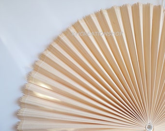 Bamboo Wall Fan, Bamboo Giant Fan Wall Decor,boho Folding Fan Headboard ...