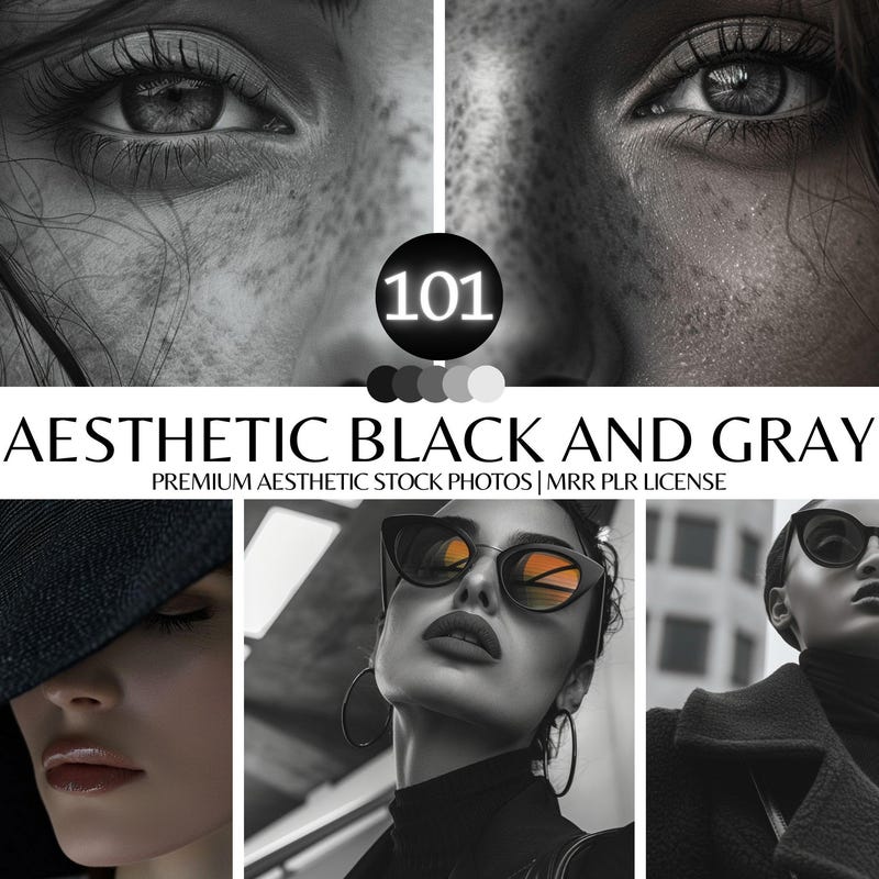 Gray Aesthetic - Etsy