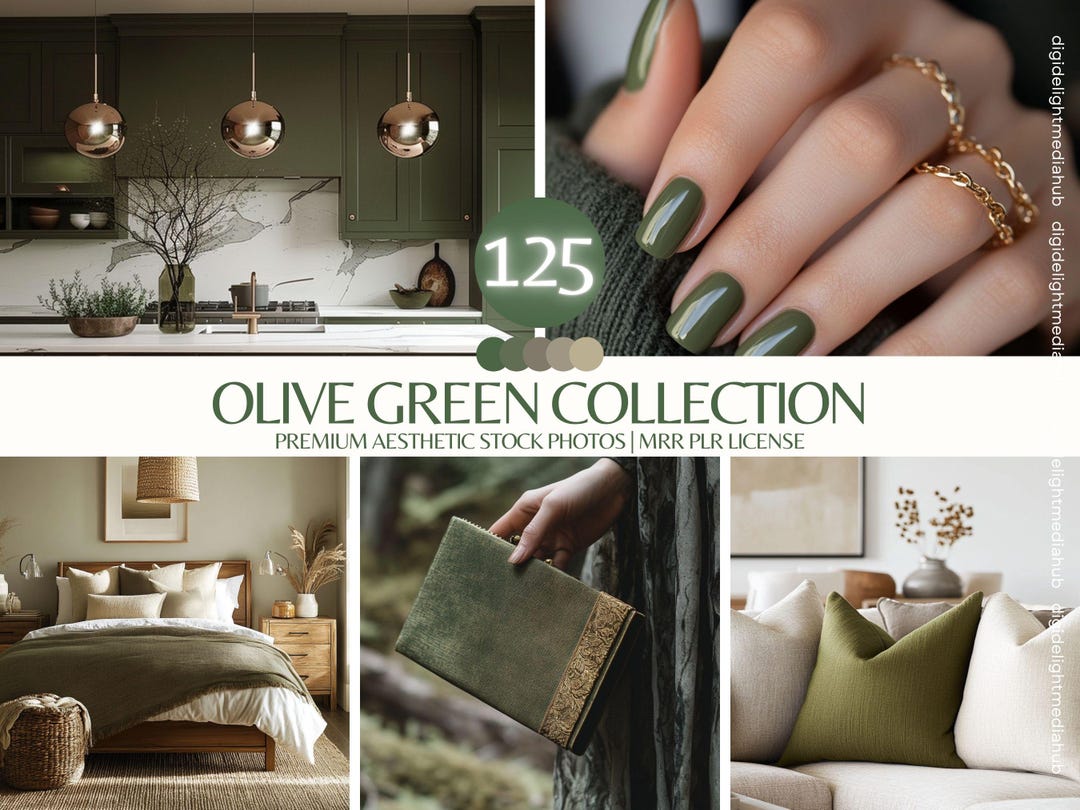 125 Olive Green Stock Photos Bundle, Chic Olive Green Fashion Lifestyle ...