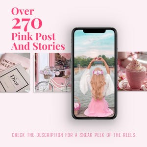 Pink Aesthetic Faceless Reels, Pink Travel Reels, Pink Tik Tok Reels ...