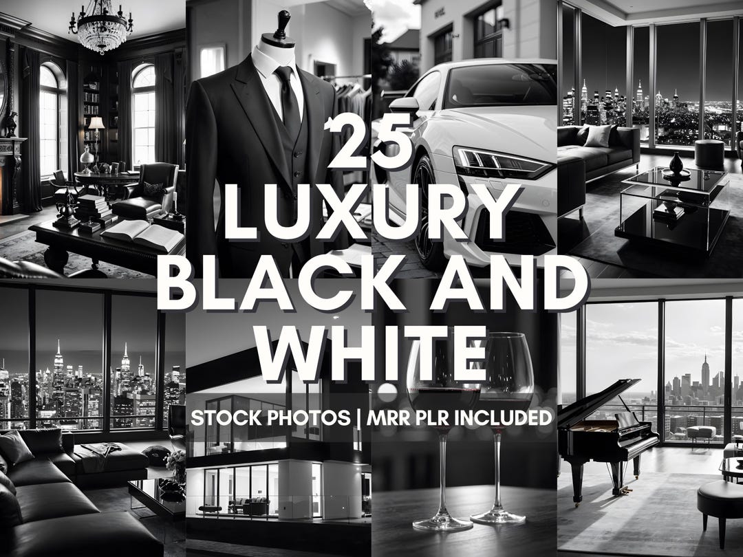 25 Black and White Luxury Lifestyle Stock Photos, Rich Man Images ...