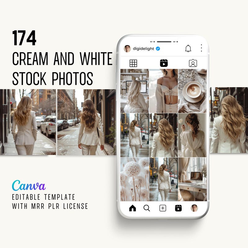 Blonde Hair Instagram - Etsy