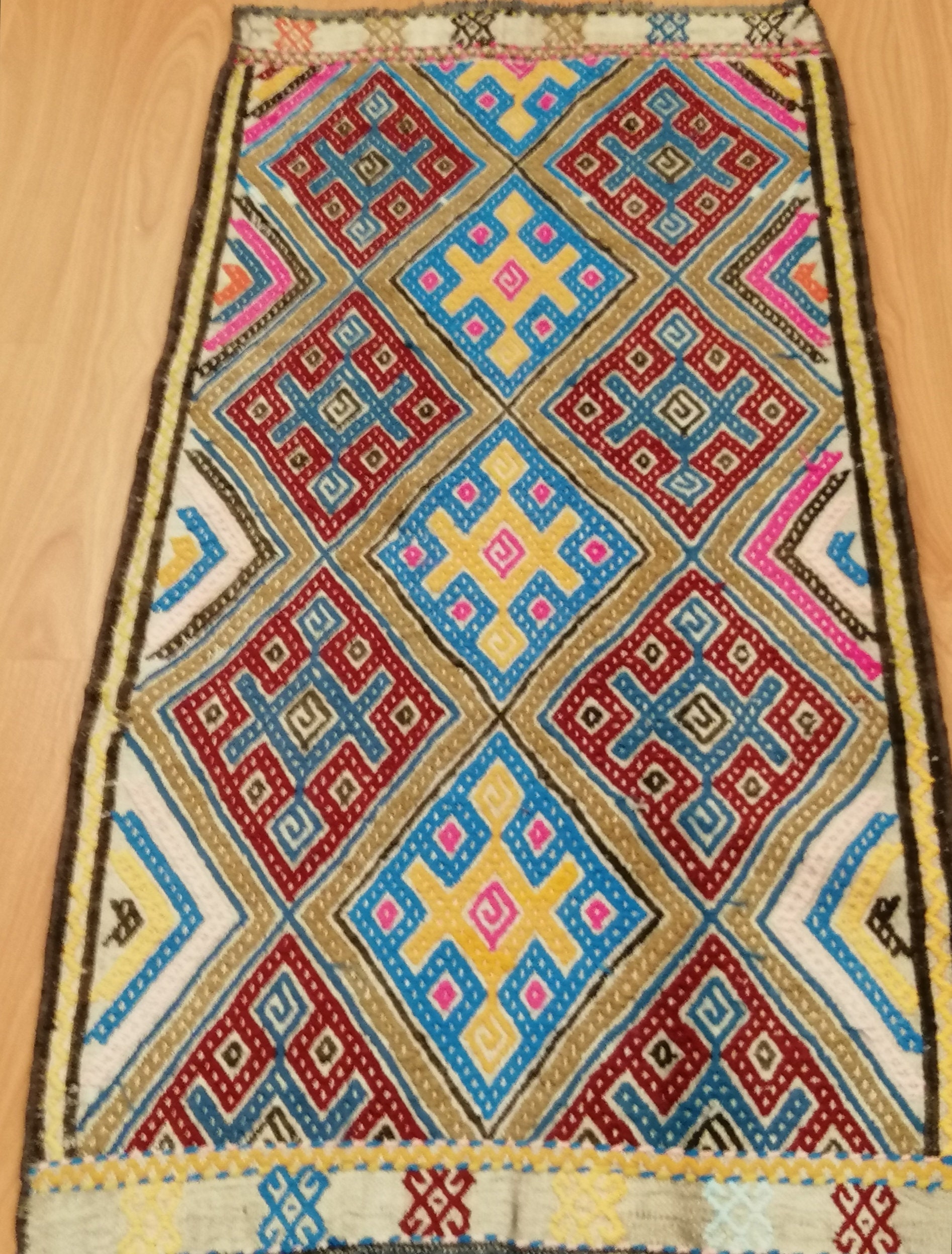 Vintage Kilim./anadolu Kilim./giriş Dekoru Kilimi./banyo Paspas Kilimi ...