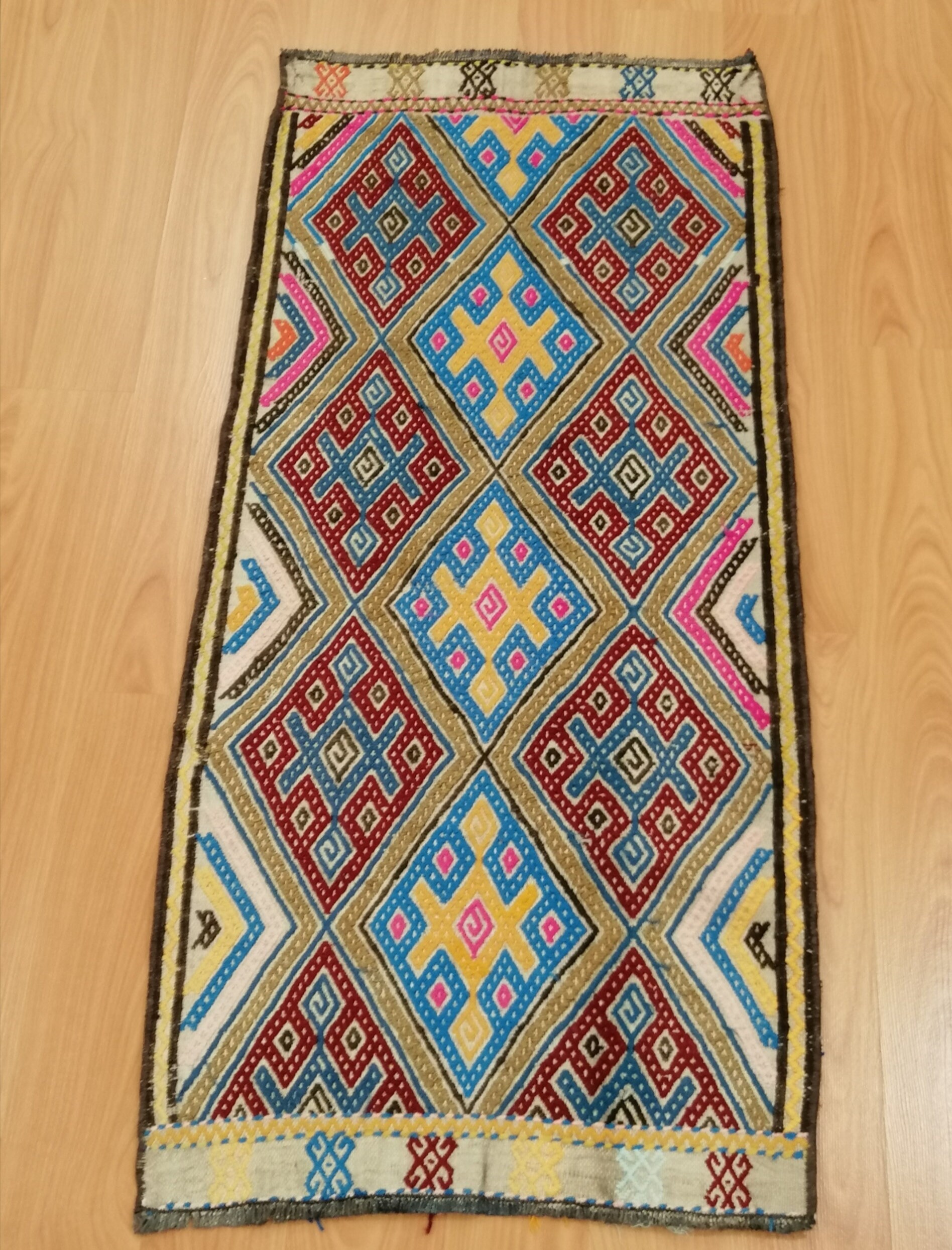 Vintage Kilim./anadolu Kilim./giriş Dekoru Kilimi./banyo Paspas Kilimi ...