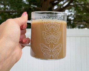 Butterfly Coffee Mug | Etsy