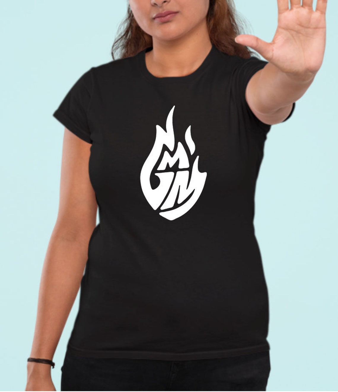 Good Mythical Morning White Logo T Shirt | Etsy