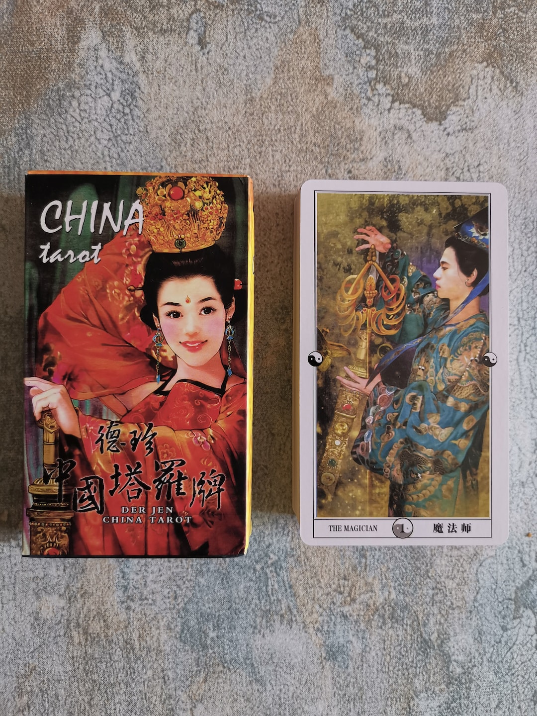China Tarot Deck Der Jen China Tarot for Divination High Quality Deck ...