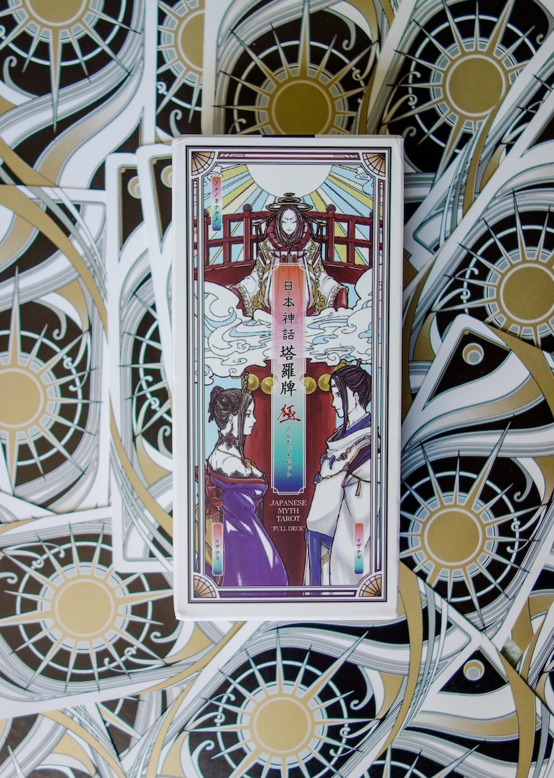 Japanese Myth Tarot Deck 78 Card Deck Divination Japan - Etsy