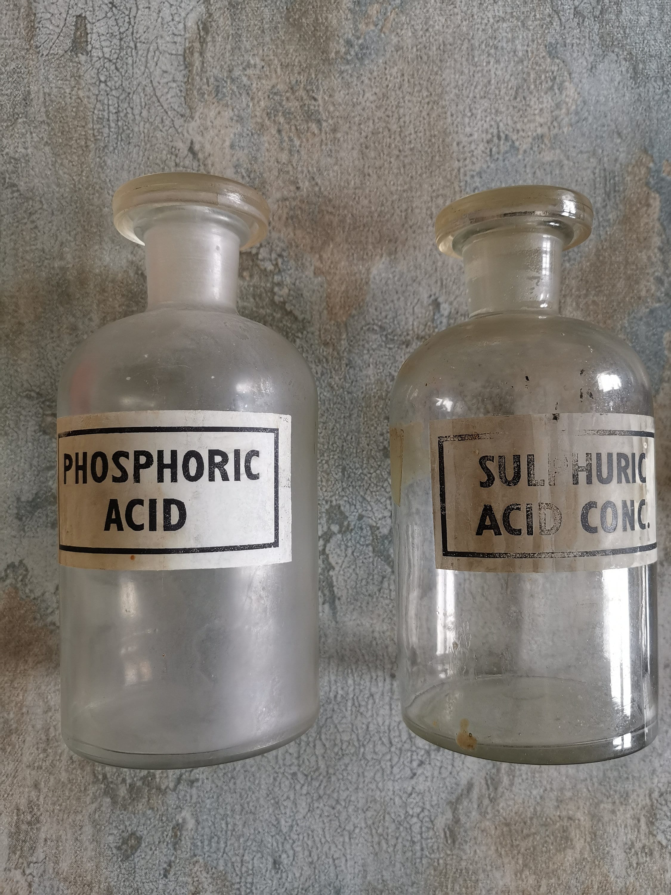 Sulphuric Acid Bottle