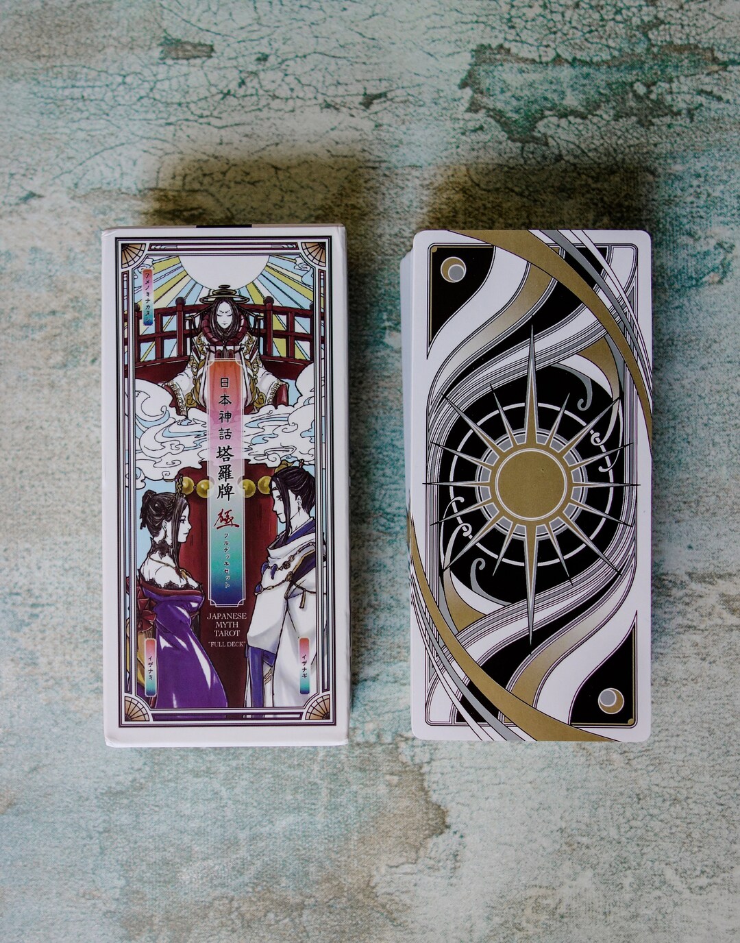 Japanese Myth Tarot Deck 78 Card Deck Divination Japan Full Tarot Card ...