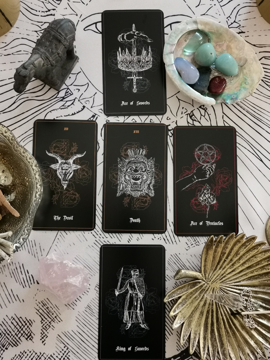 Tarot of the Gods 78 Card Complete Full Tarot Deck For | Etsy