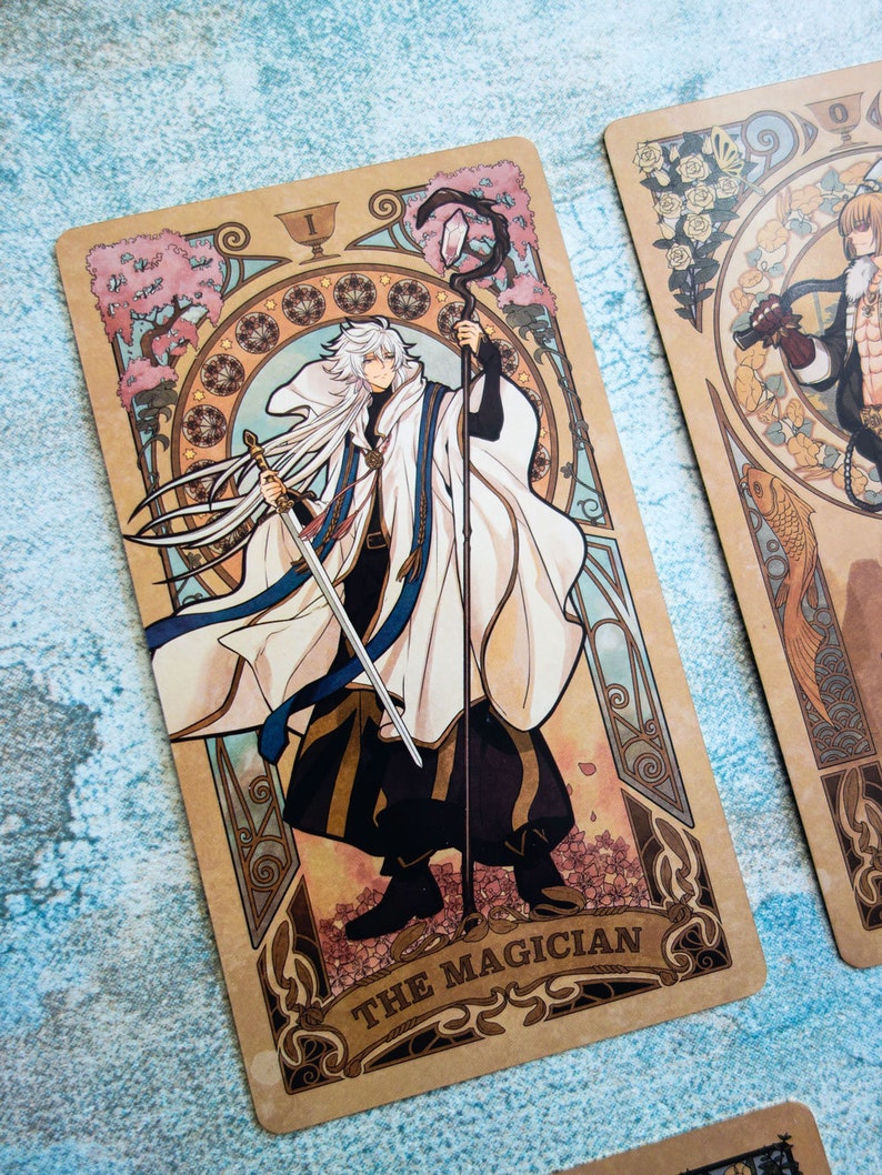 FGO Tarot Fate Journey Tarot 80 Card Tarot Deck Gold - Etsy