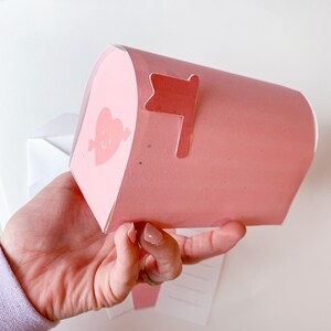 Valentines Day Mailbox Printable Template, Instant Download - Etsy